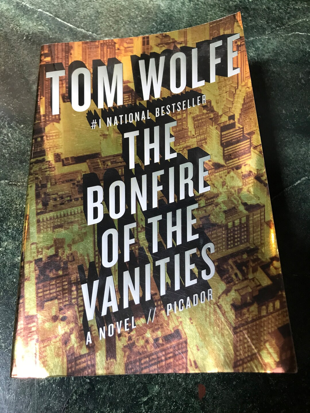 Bonfire of the Vanities Book by Tom Wolfe 1st Picador Edition Soft ...