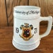 University Michigan Beer Stein Phi Kappa Psi Crest Geno Name on Back ...
