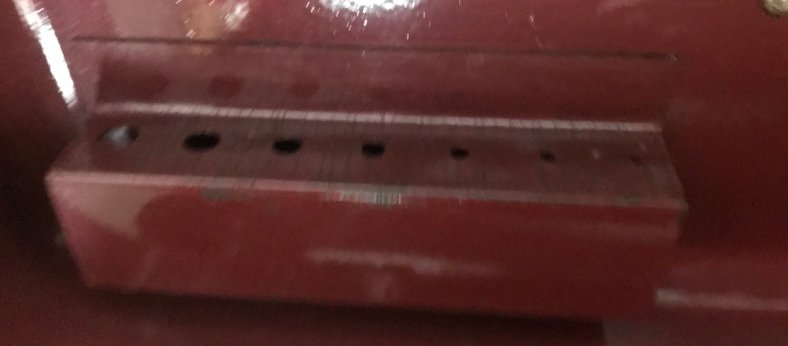 Red Metal Box W/ Lock Drill Box Primitive Industrial Enameled - Etsy