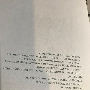 Sam, Bangs, and Moonshine Book by Evaline Ness Weekly Reader Book Club ...