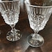 4 Lenox Crystal Stemware Wine Glasses Wine Goblets Vintage Lenox ...