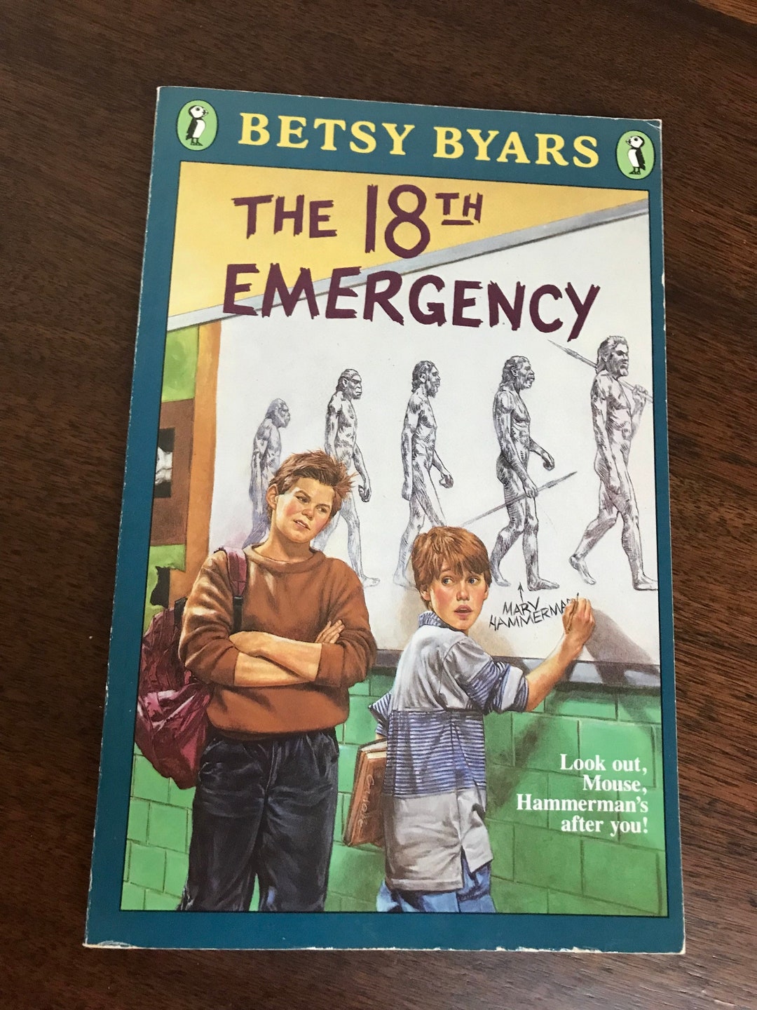 The 18th Emergency by Betsy Byars Soft Cover Puffin Books Award Winning ...