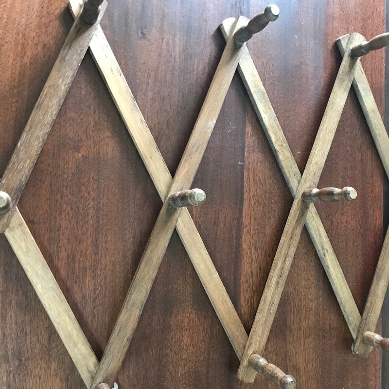 Wood Hat Rack - Etsy