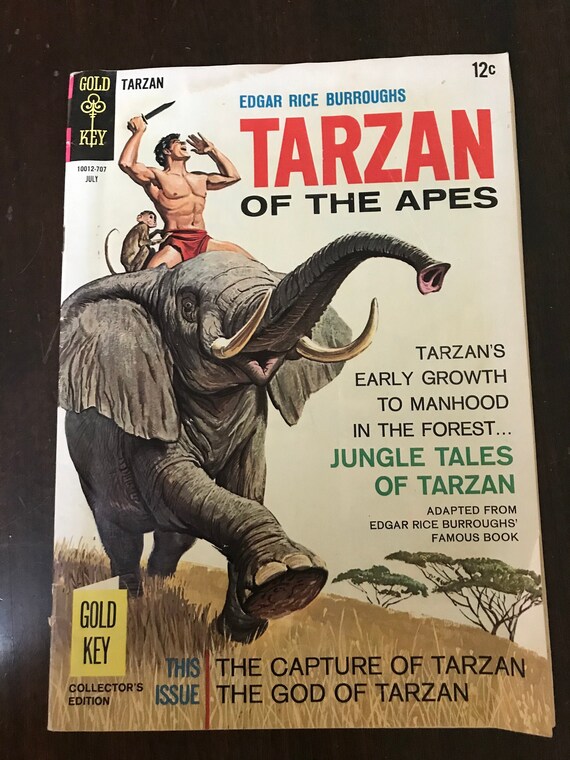 Tarzan of the Apes Comic Book Collectors Edition Vintage 1967 - Etsy