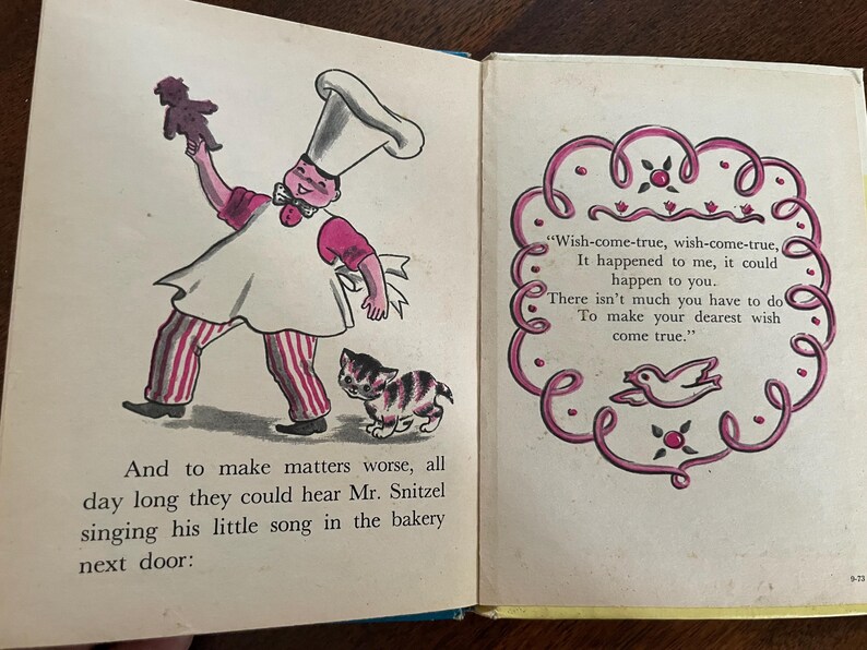 Mr. Snitzel's Cookies Story Book 8050 Rand Mcnally Junior Elf Book by ...