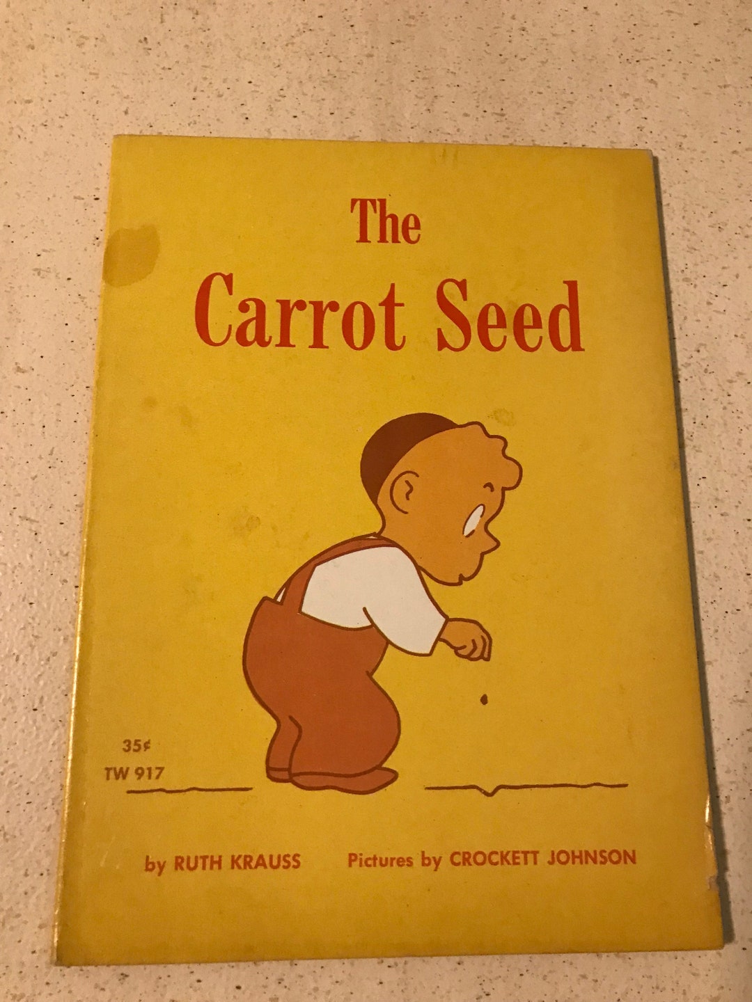 The Carrot Seed by Ruth Krauss Vintage 1967 Scholastic Soft Cover ...