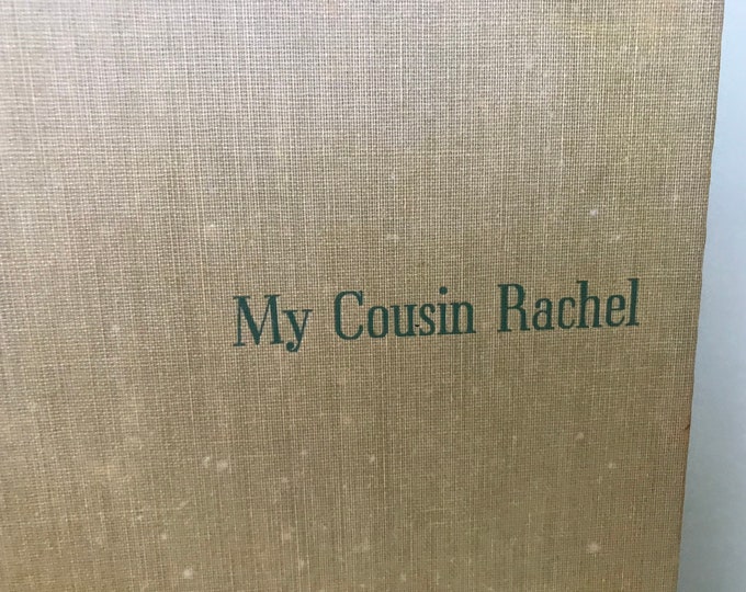 1952 My Cousin Rachel by Daphne Du Maurier,vintage Novel,gothic Novel ...