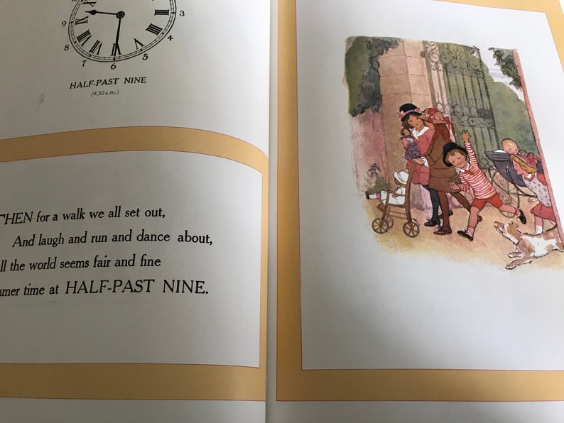 Book of the Clock Margaret Tarrant Illustrations Nina K. Brisley ...