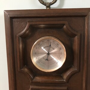 Springfield Wall Weather Station 3 Gauges Barometer, Thermometer ...