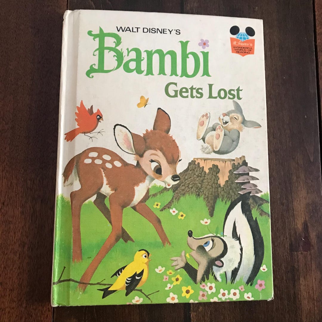 Walt Disney's Bambi Gets Lost Book Pictures by Walt Disney Wonderful ...