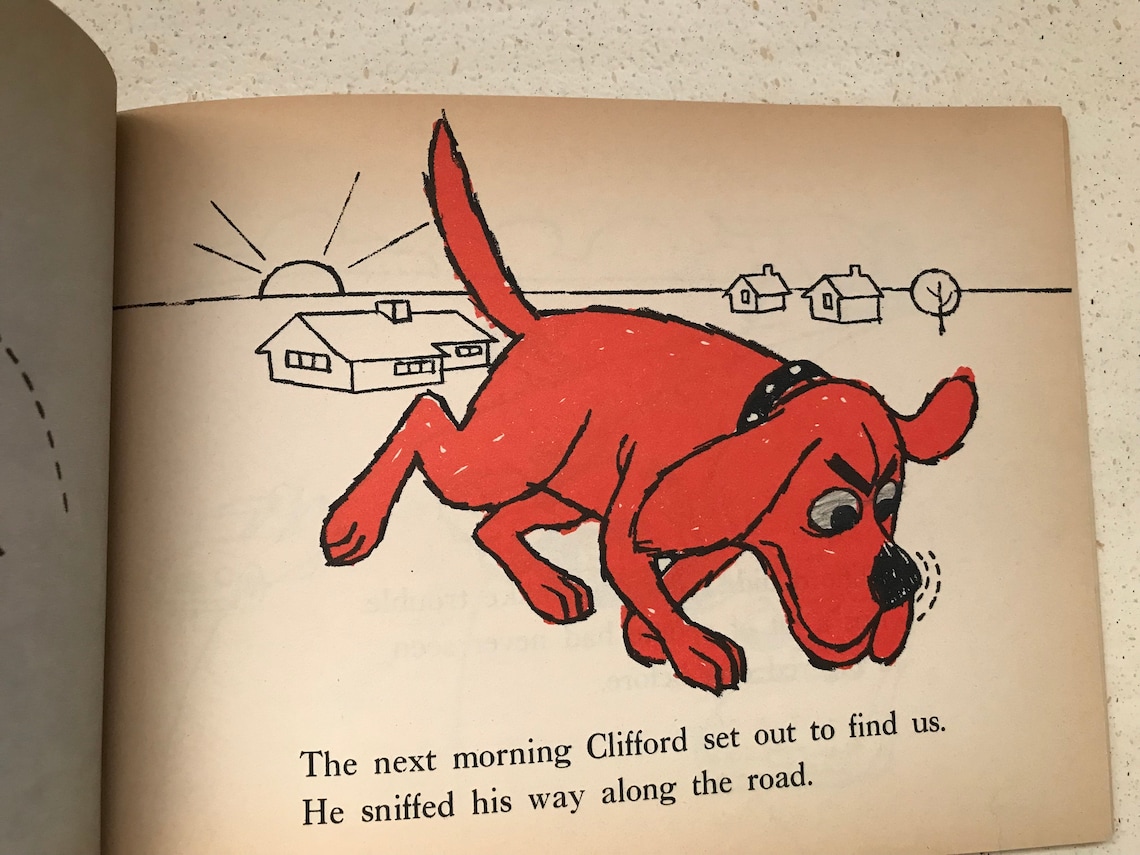 Clifford Takes A Trip Book Vintage 1967 Scholastic Soft Cover | Etsy