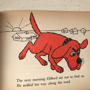 Clifford Takes A Trip Book Vintage 1967 Scholastic Soft Cover Story ...