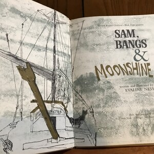 Sam, Bangs, and Moonshine Book by Evaline Ness Weekly Reader Book Club ...