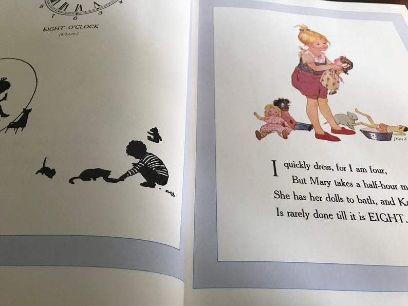 Book of the Clock Margaret Tarrant Illustrations Nina K. Brisley ...