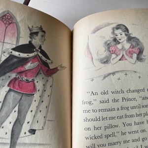 Once Upon a Time the Frog Prince Story Book Rand Mcnally Junior Elf ...
