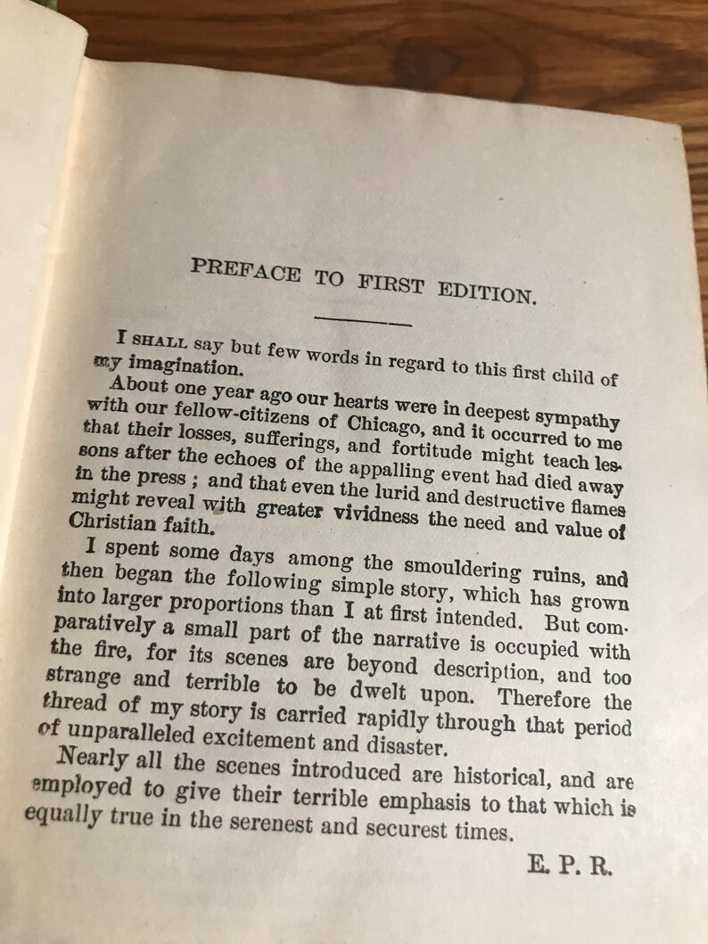 Antique Book Barriers Burned Away by Edward Payson Roe Green - Etsy