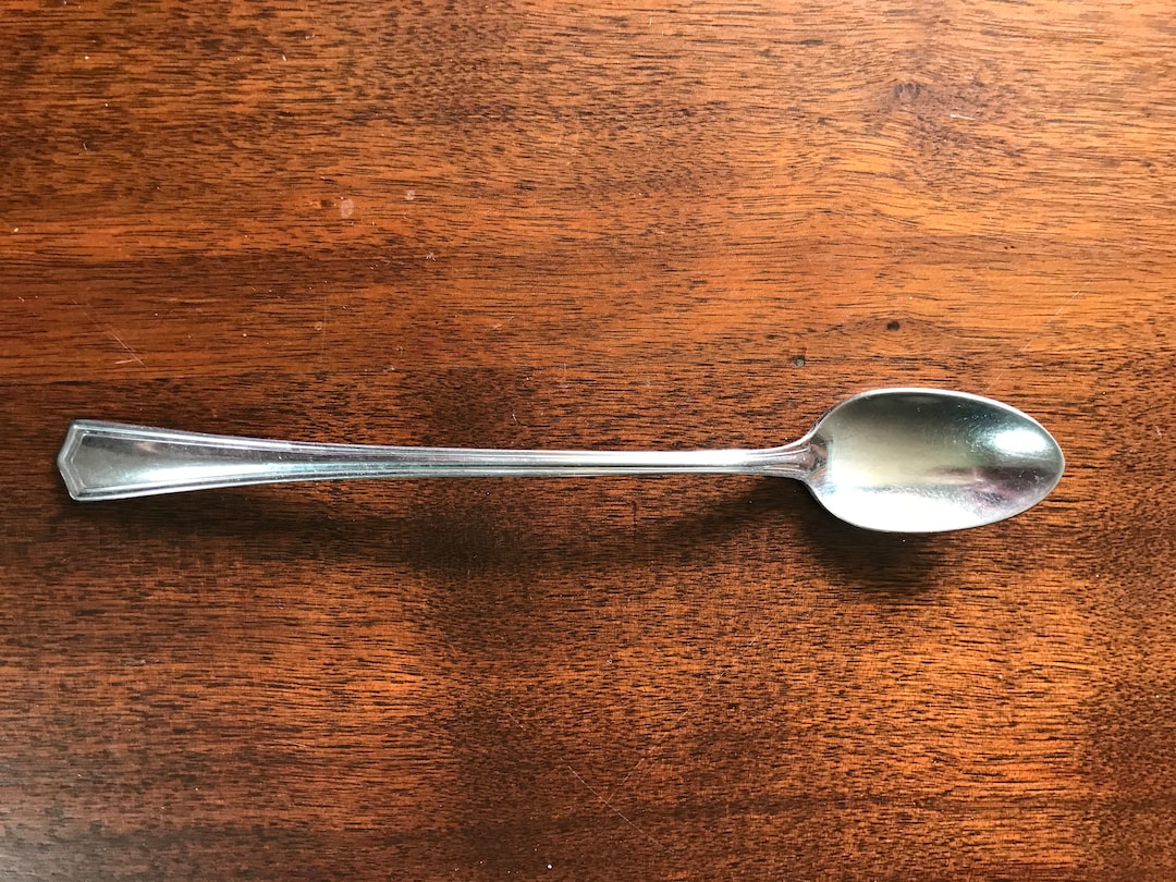Silco SS Soda/float Spoon Stainless Steel Oval Bowl Long Handle Spoon ...