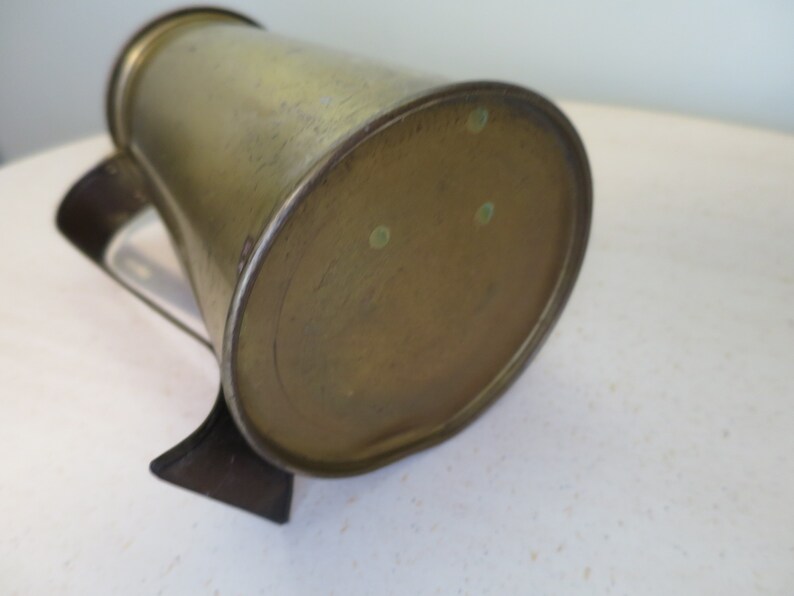 Mayflower Brass Container Craftsman Fire Starter W/ Hinged Lid - Etsy