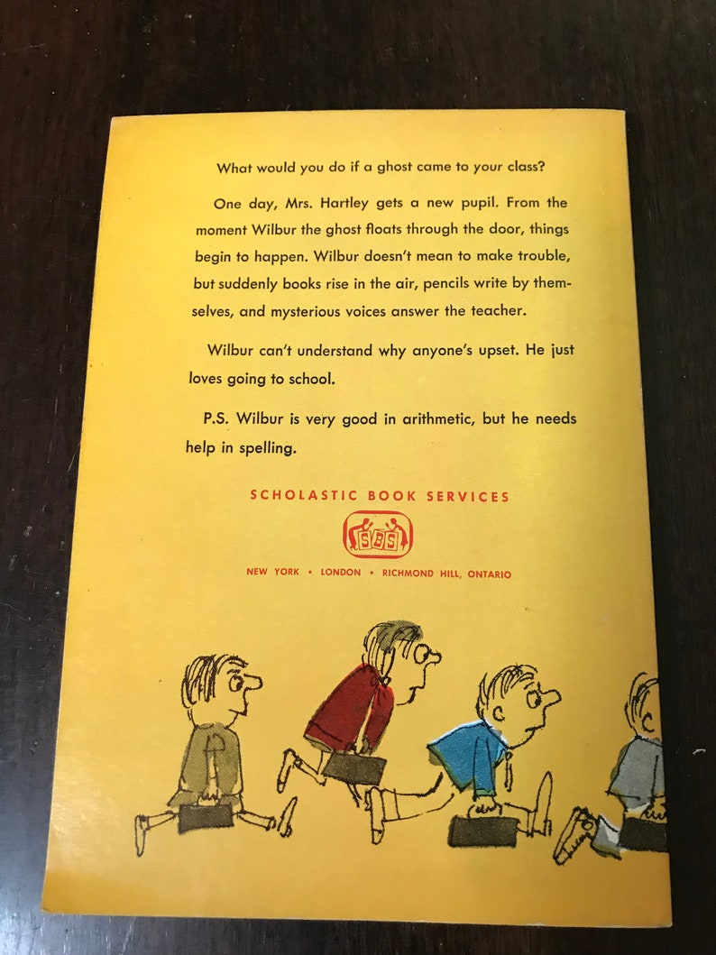Ghosts Who Went to School by Judith Spearing Vintage 1966 Scholastic TX ...
