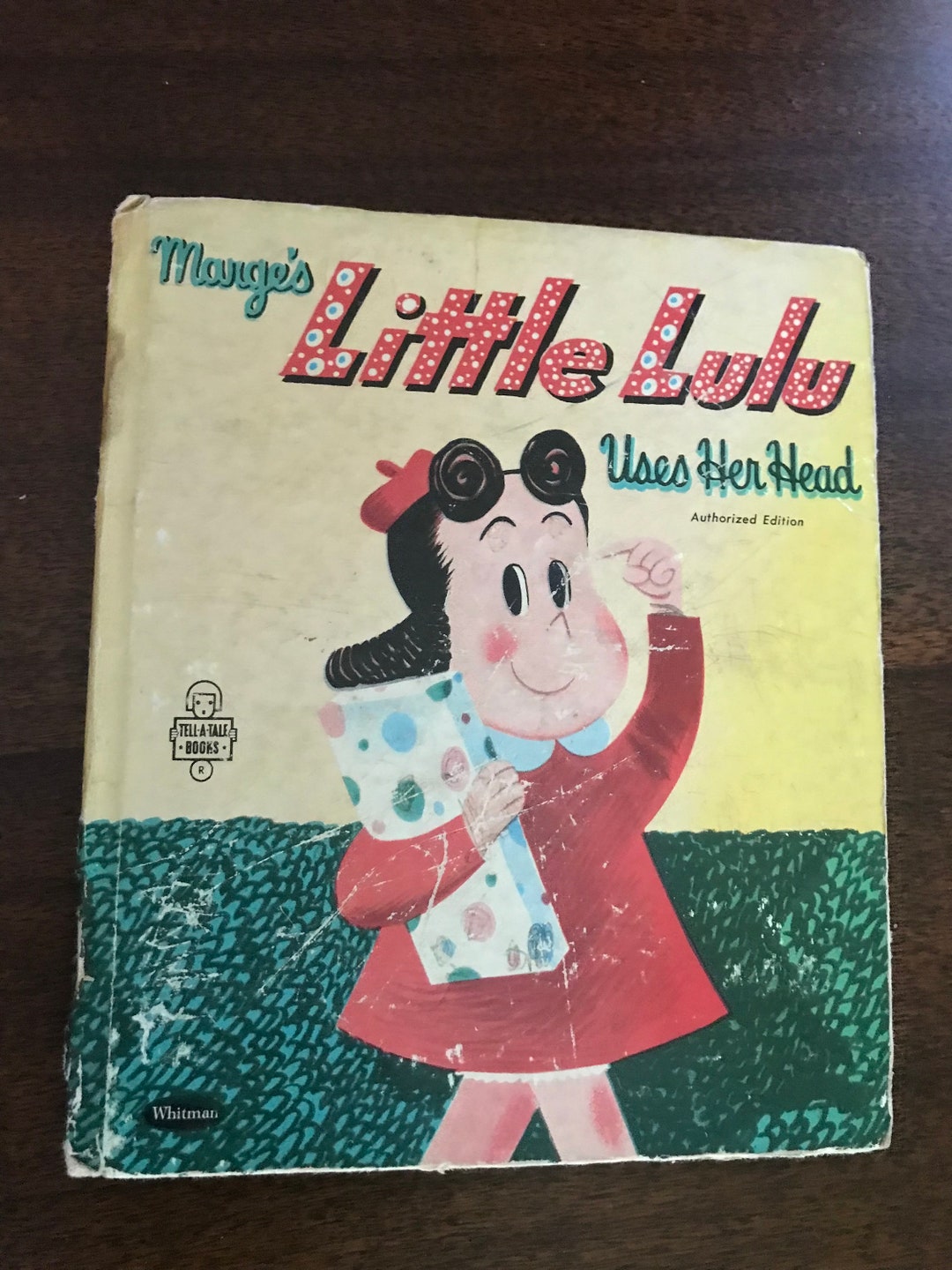 Marge's Little Lulu Uses Her Hand Tell a Tale Book #2560 Whitman by ...