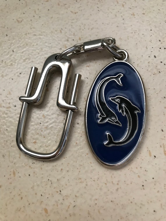 Santorini Greece Key Ring Fob Greek Island Souvenir S… - Gem