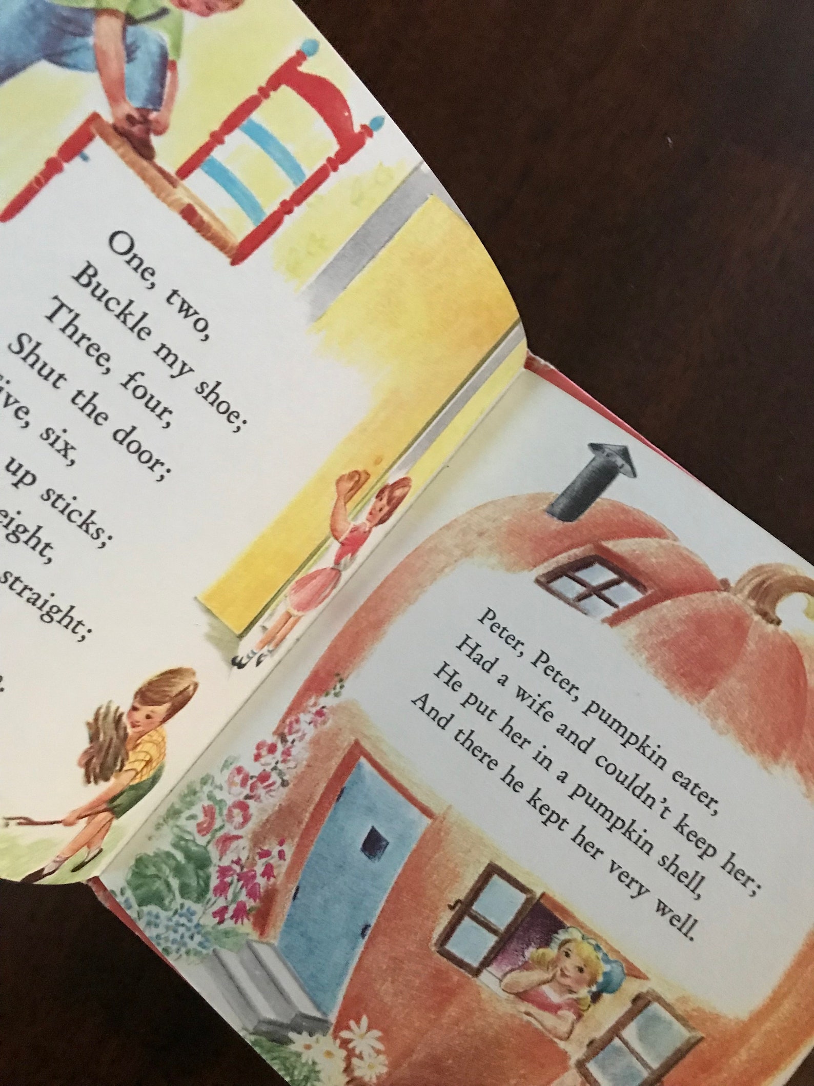 Mother Goose Story Book Whitman Tell-a-tale Childs Book - Etsy