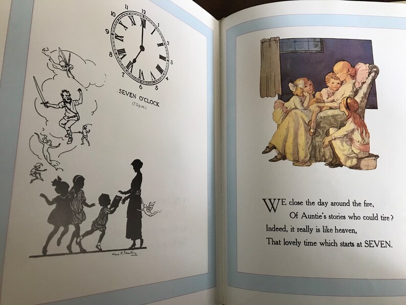 Book of the Clock Margaret Tarrant Illustrations Nina K. Brisley ...