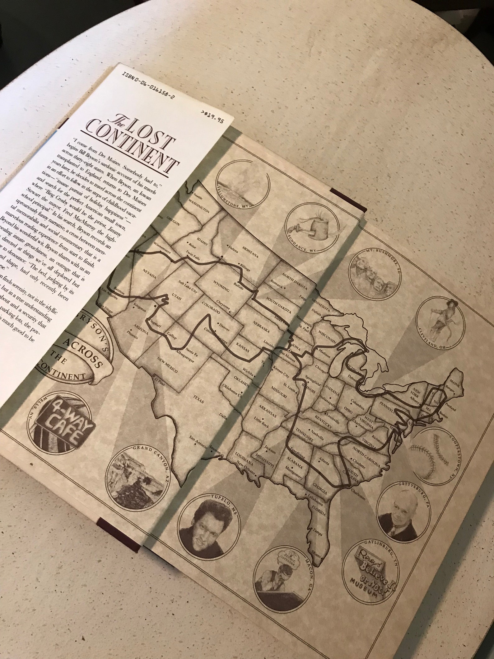 Bill Bryson Book the Lost Continent Travels in Small Town America ...