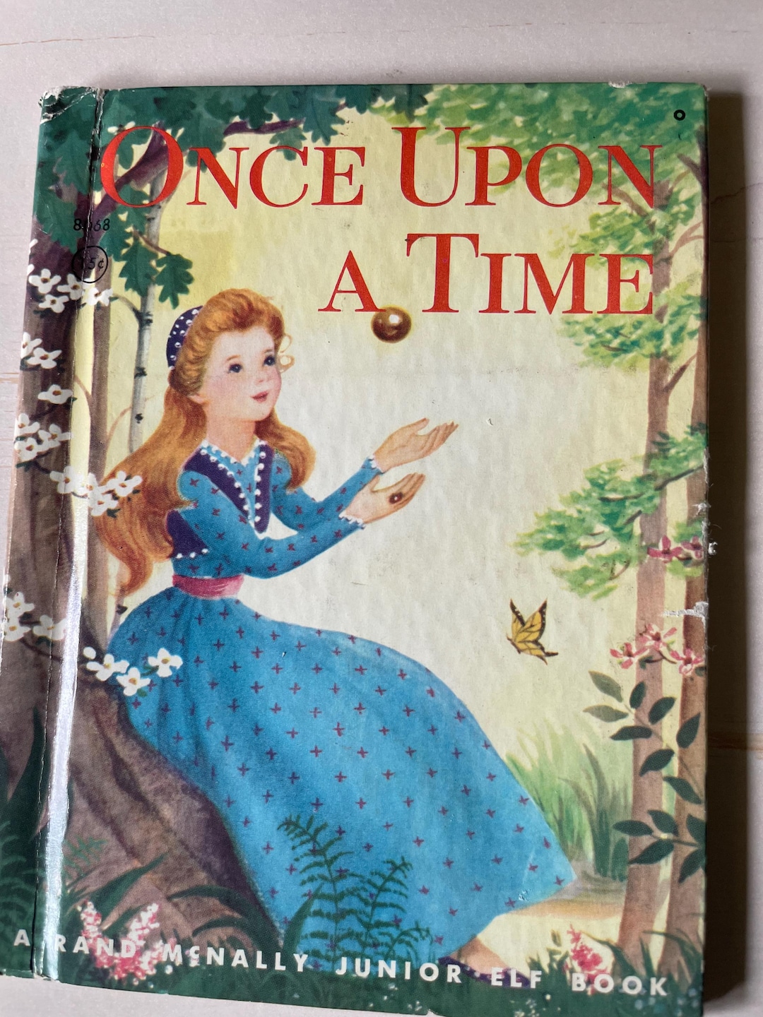 Once Upon a Time the Frog Prince Story Book Rand Mcnally Junior Elf ...