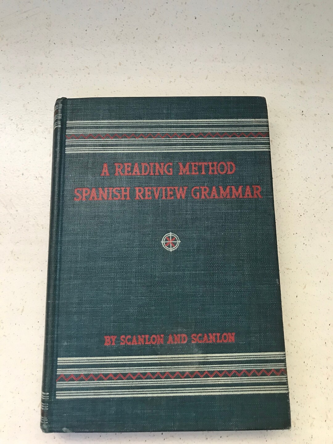 Spanish Review Grammar Text Book Reading Method Vintage 1928 School ...