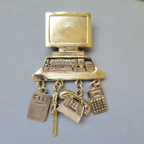 Computer Pin - Etsy