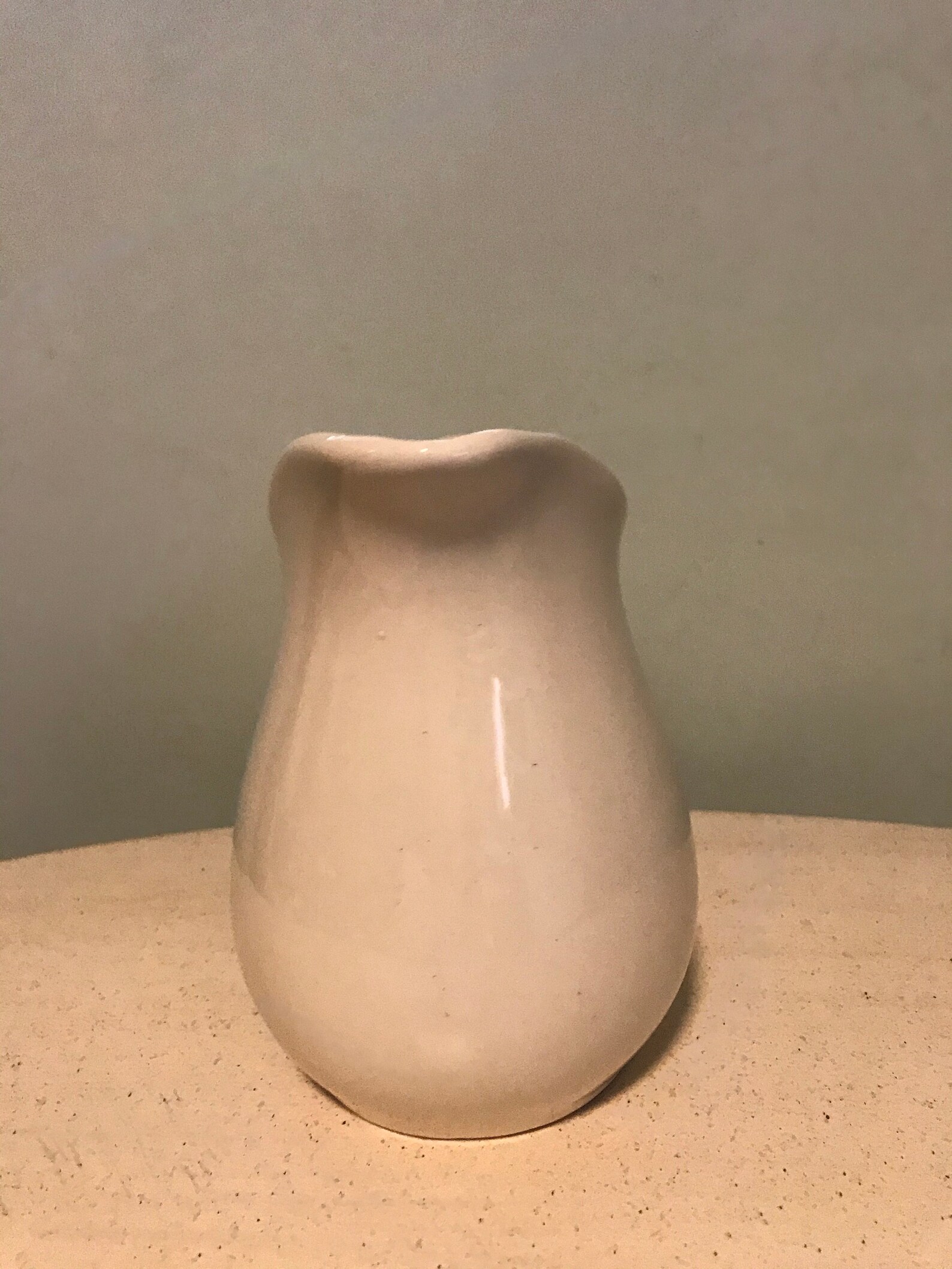 White Ironstone Pitcher 28 Oz. Vintage Serving Pitcher Classic ...