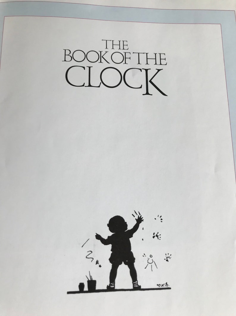 Book of the Clock Margaret Tarrant Illustrations Nina K. Brisley ...