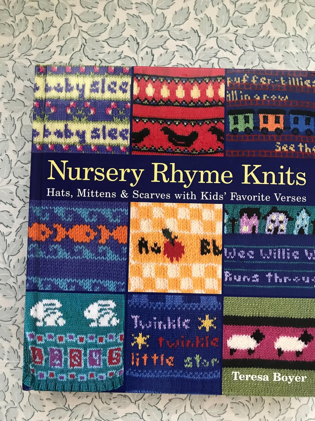 Nursery Rhyme Knits Pattern Book Kids Favorite Verses for Blankets Hats ...