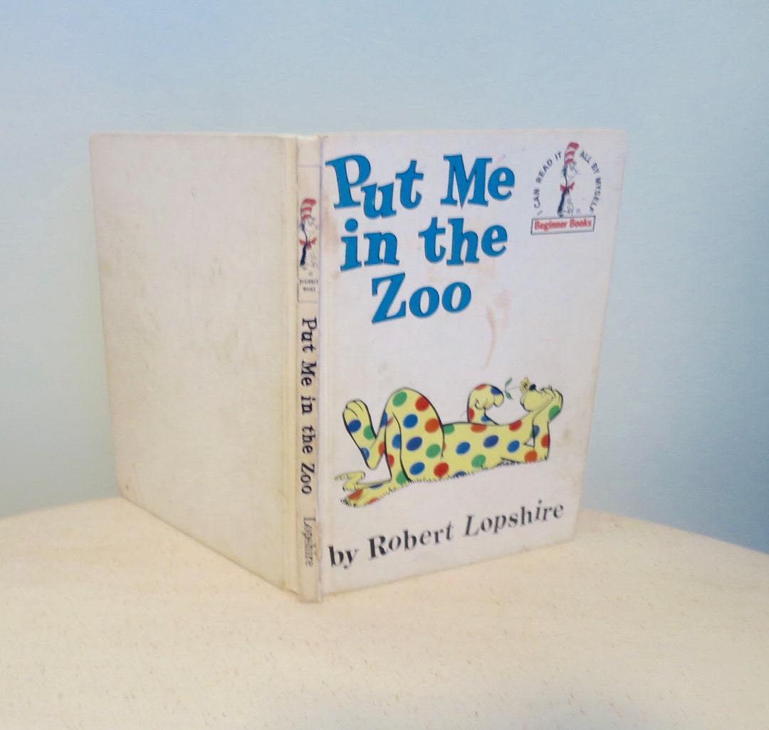 Put Me in the Zoo Book by Robert Lopshire Cat in Hat Reader Series ...