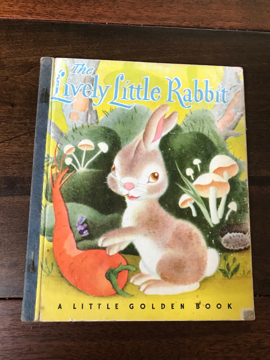 Lively Little Rabbit Little Golden Book by Ariane Pictures by Gustaf ...