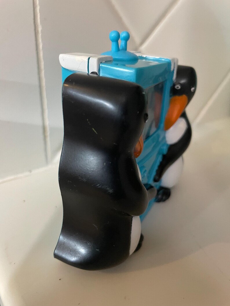 Penguins Taking TV Set KFC Kids Meal Toy ELP Communications Collectible ...