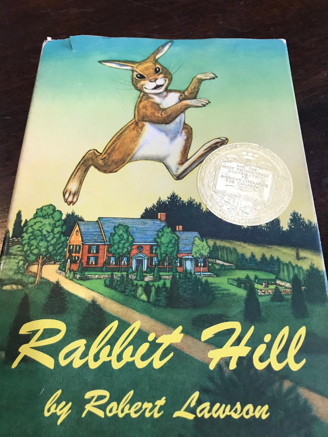 Rabbit Hill by Robert Lawson 1944 Newbery Award Winner Childs Read ...