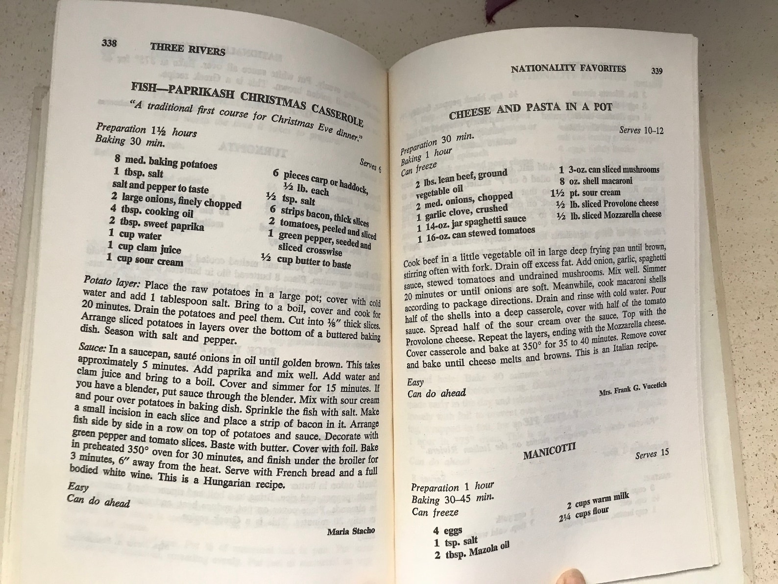 Three Rivers Cookbook Pittsburg PA Recipes Vintage 1973 Early - Etsy