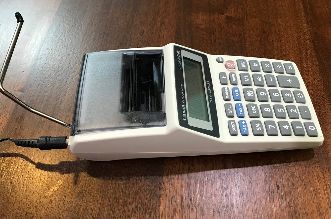 Canon P1-DHIII Calculator Palm Printer Vintage 2000's Home Office ...