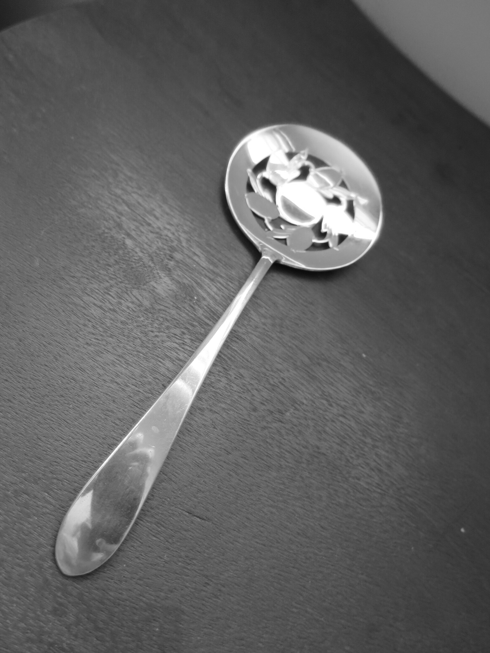 Silver Plate Spoon plain Antique Pattern IS Orig. - Etsy