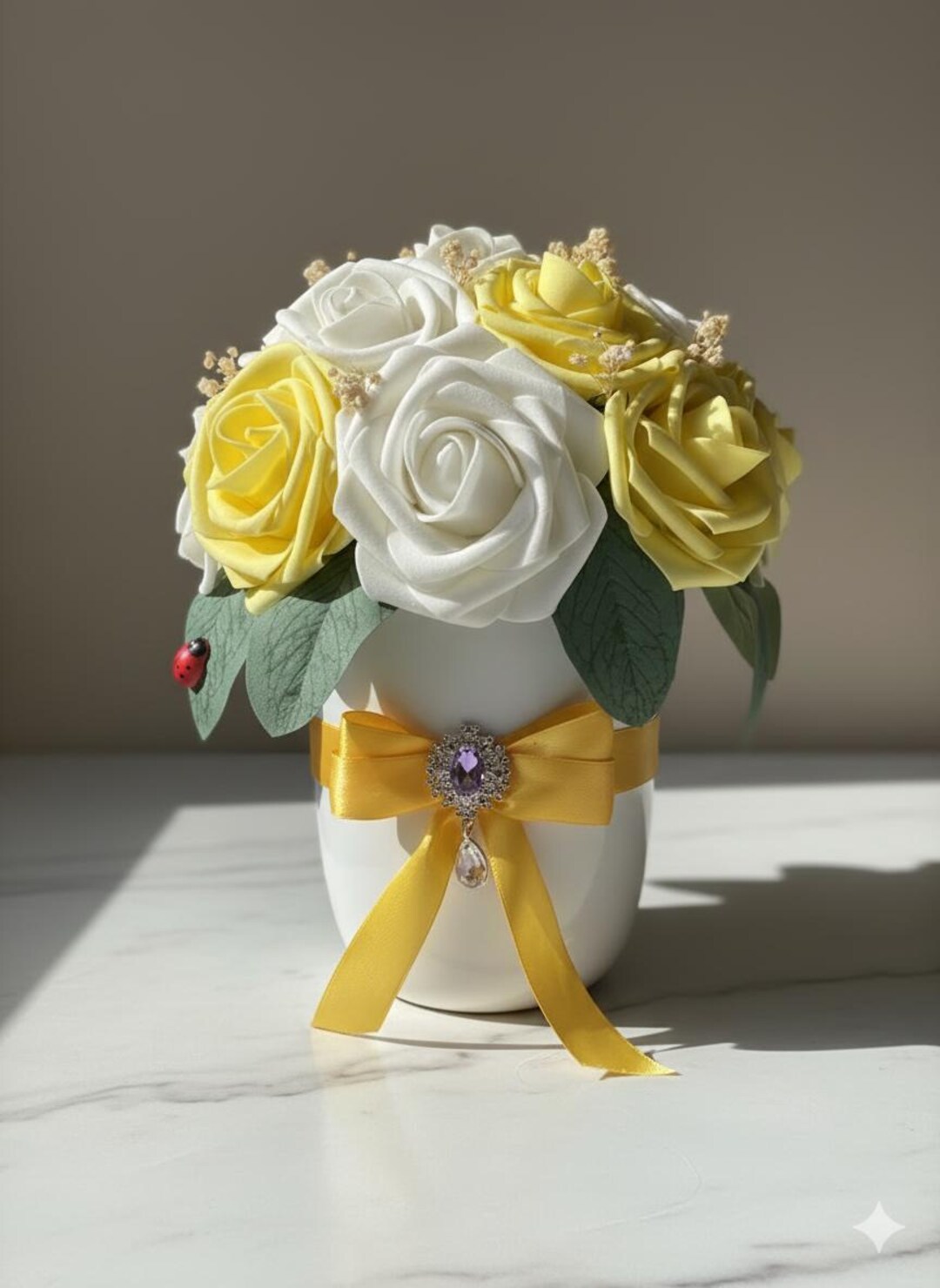 Personalized Funeral Jar - Elegant Tribute, Wreath or Butterfly Ribbon ...