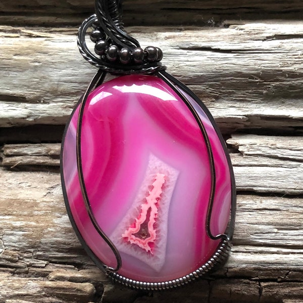 Pink Banded Agate - Etsy
