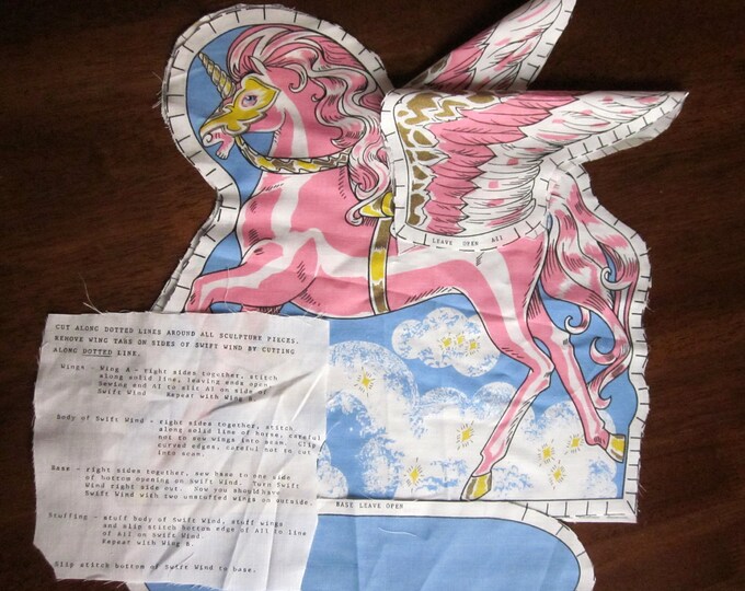 She-ra Horse Swift Wind Fabric Panel Cut and Sew - Etsy