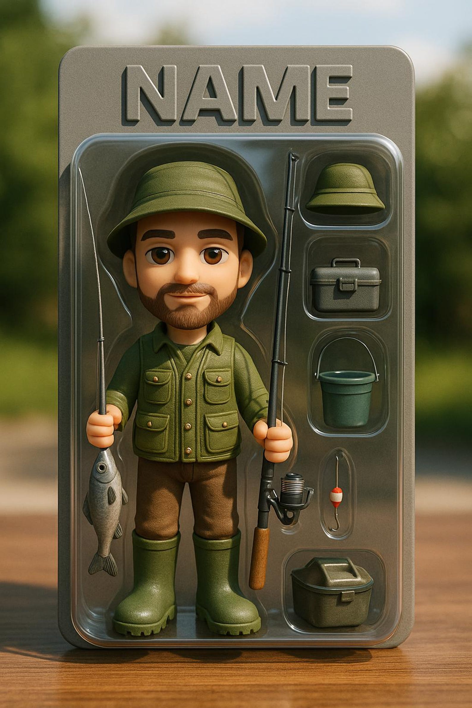 Custom Digital Toy Box | Personalized 3D Character With Accessories ...