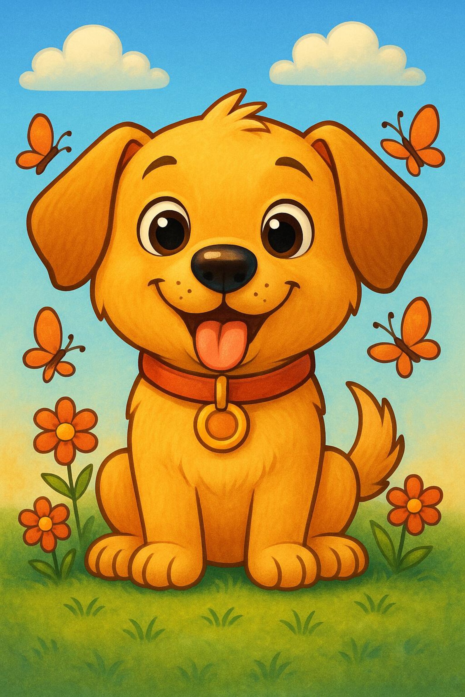 Dog Coloring Pages for Kids | 10 Cute Puppy Coloring Sheets | Printable ...