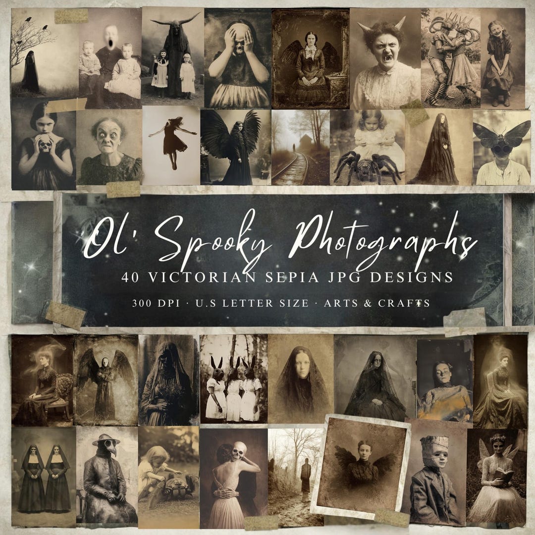 Victorian Gothic Sepia Photography – Spooky Portraits, Dark Academia ...
