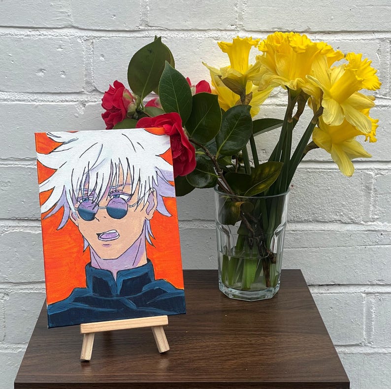Jujutsu Kaisen, Satoru Gojo, Original Drawing/painting, Wall Décor ...