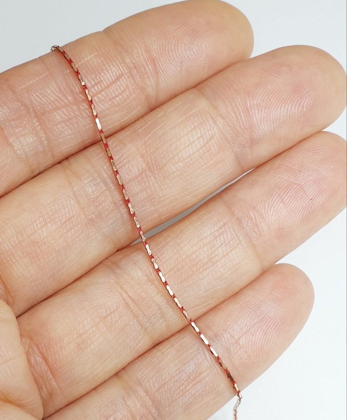 1M, CHM-13, 0.6mm Yellow and Gold Snake Chain , Necklace, Bracelet ...