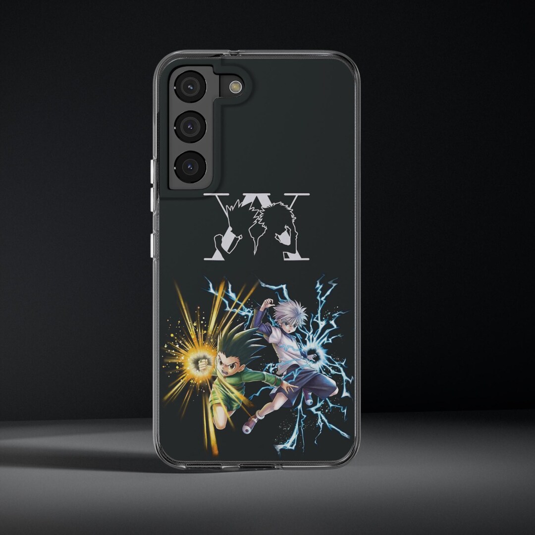 Hunter X Hunter Anime Phone Case With Gon and Killua, Custom Phone Case ...